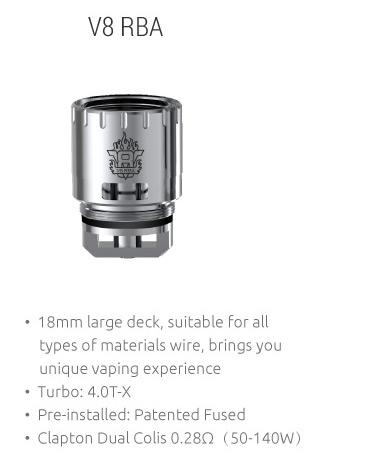 Smok TFV8-RBA – WholesaleVapor.com